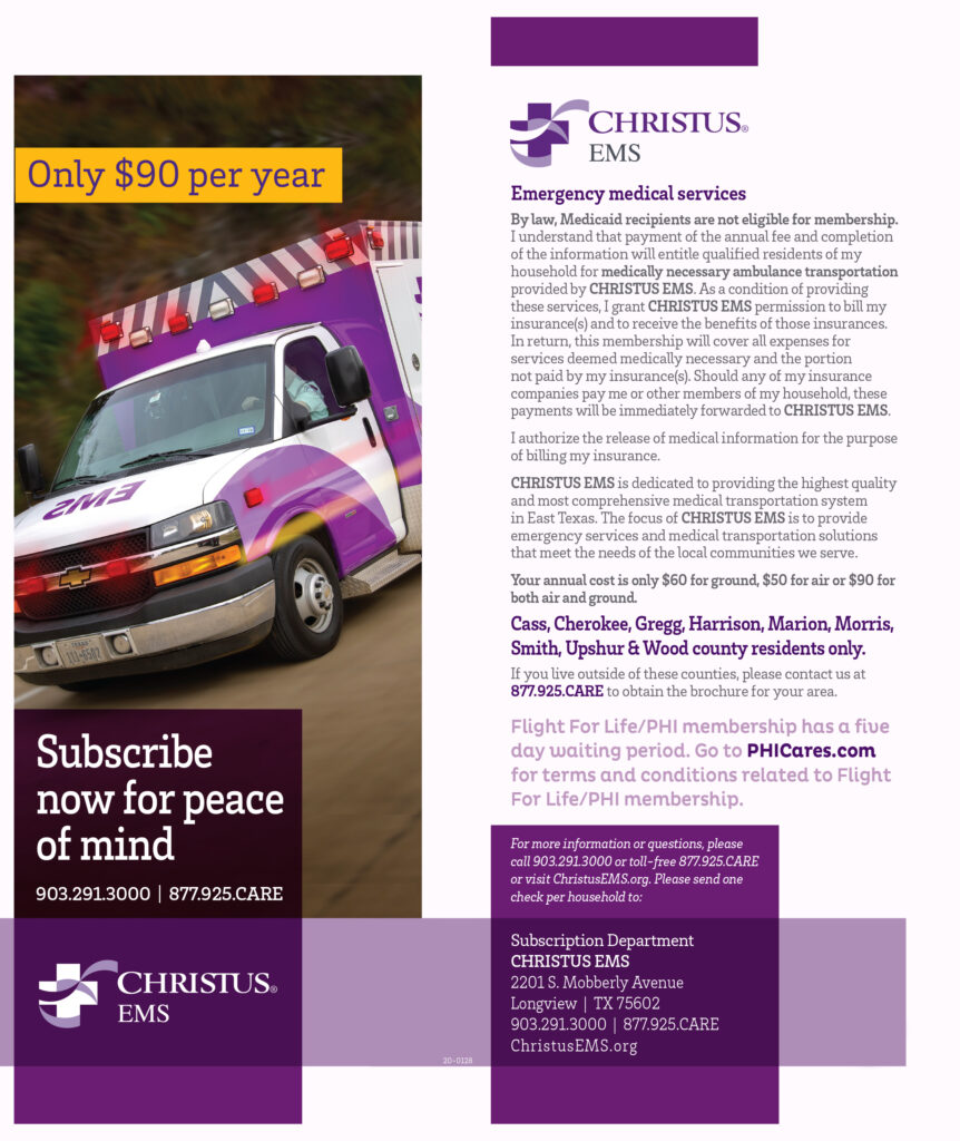 Membership – CHRISTUS EMS